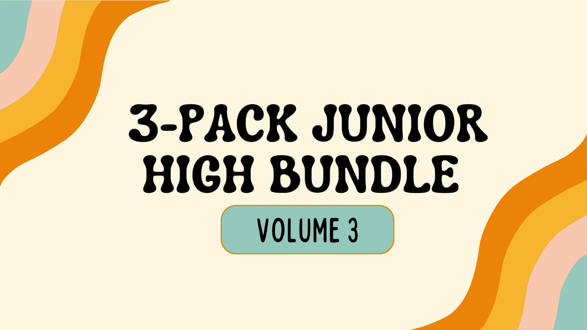 3-Pack Junior High Bundle, Volume 3 – Ministry to Youth