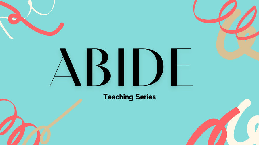 Abide Teaching Series & Devotional – Ministry to Youth