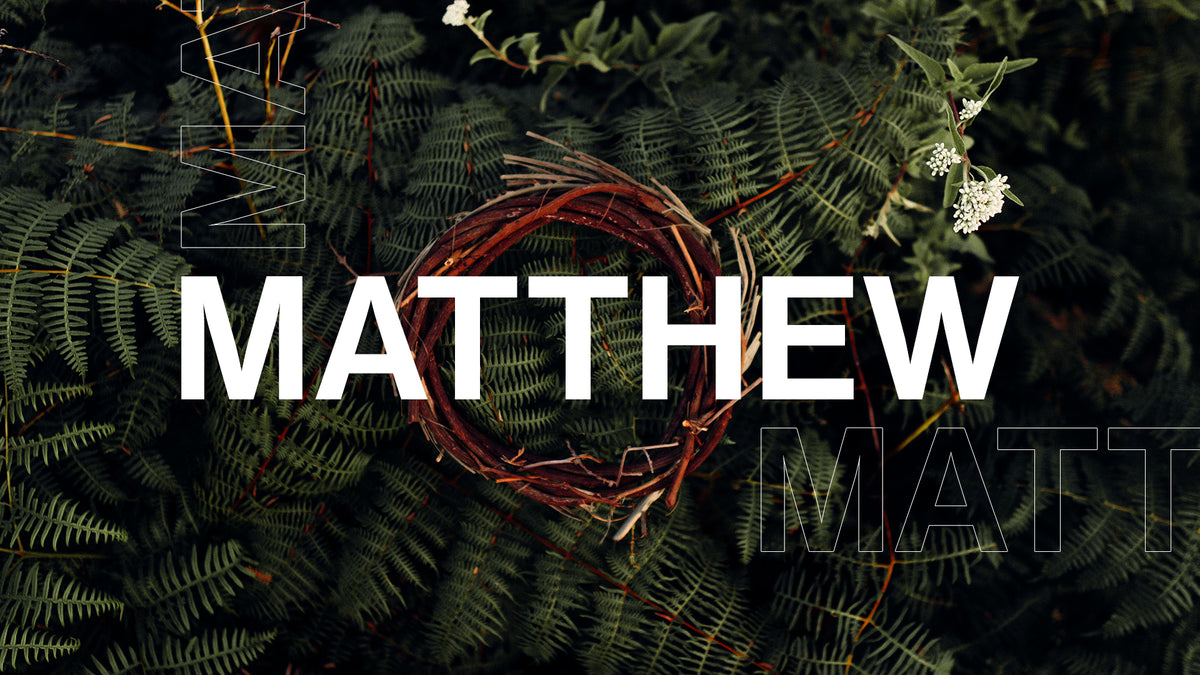 Matthew: 4-Week Junior High Series – Ministry to Youth